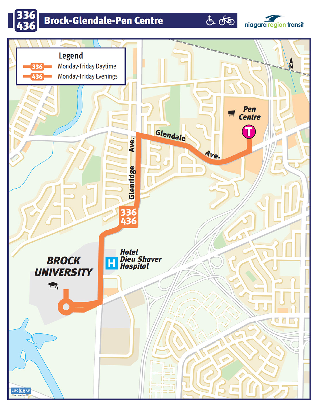 336 | Brock University - Glendale Ave - Pen Centre | St. Catharines ...